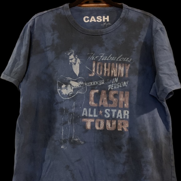 Cash | Shirts | Johnny Cash Frontback All Star Tour Shirt | Poshmark